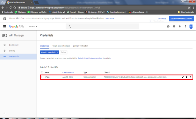 How to configure eTube connector?