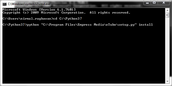 How to configure eTube connector?
